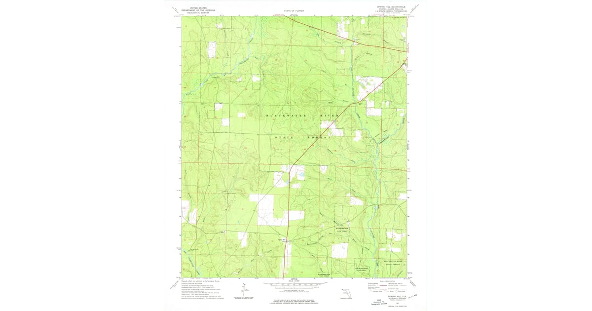 1970s Maps of Spring Hill, FL | Pastmaps