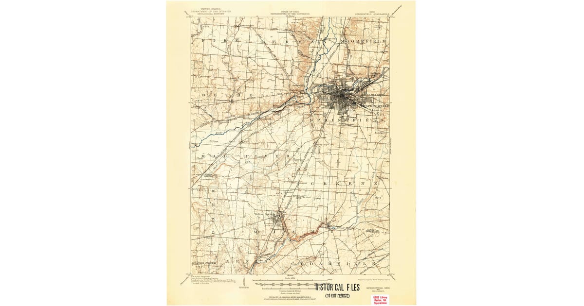 Old Maps of Eagle City, OH | Pastmaps