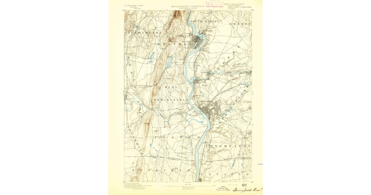 1893 Map of Springfield, MA — High-Res | Pastmaps