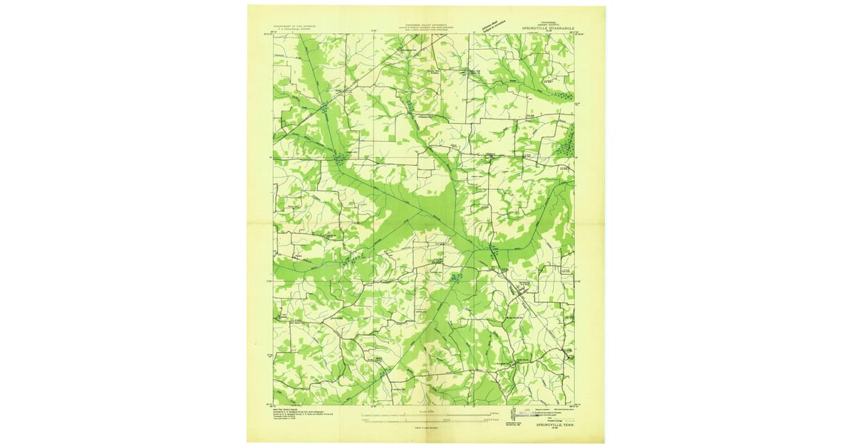1900s (20th Century) Maps of Sunny Side, TN | Pastmaps