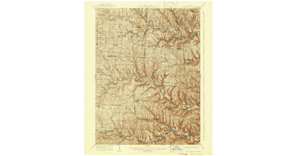 1900-1909 Maps of Barton, OH | Pastmaps