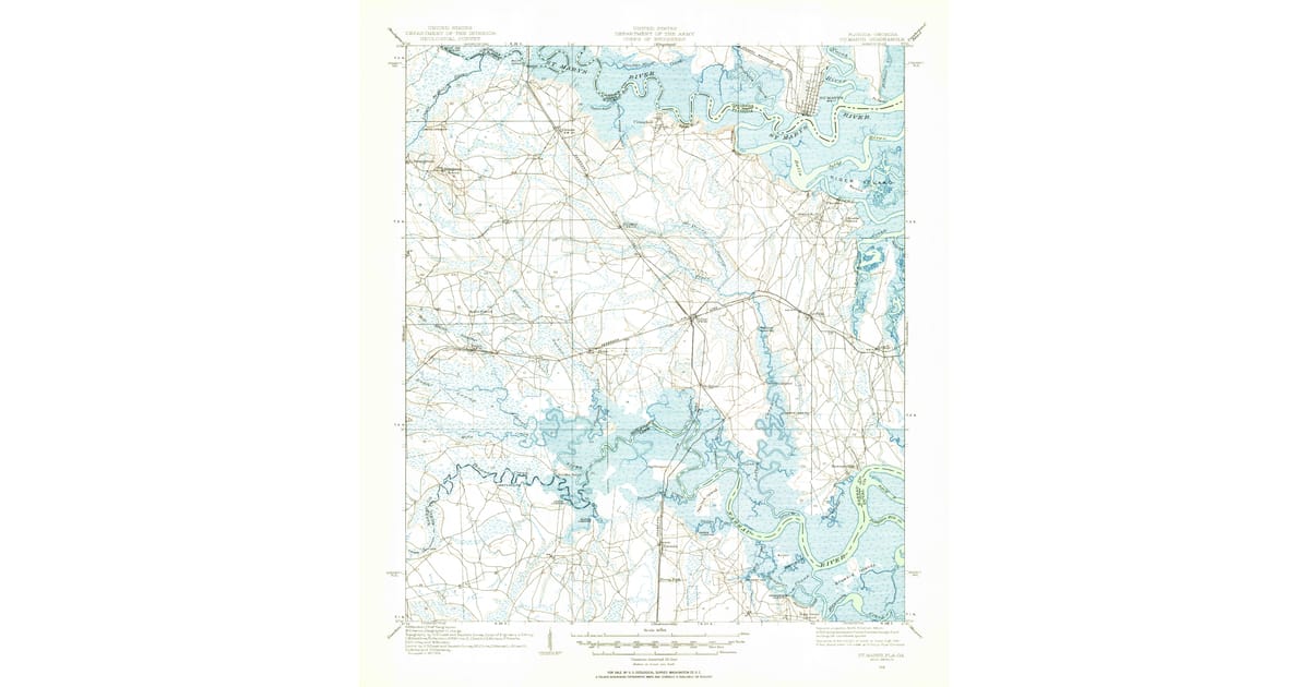 Old Maps of Point Peter Landing, GA | Pastmaps