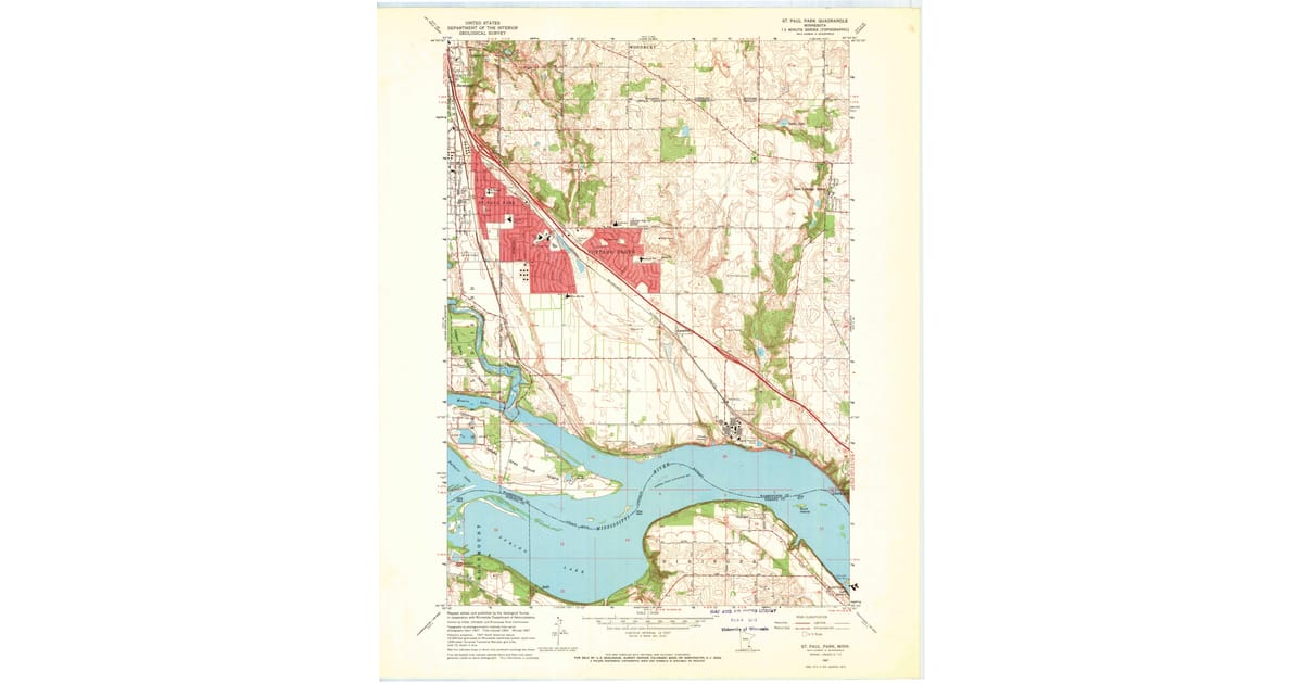 1960s Maps of Hastings, MN | Pastmaps