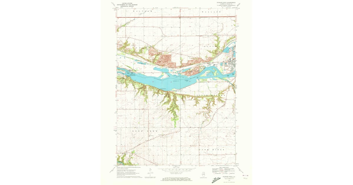 1970s Maps of Ottawa, IL | Pastmaps