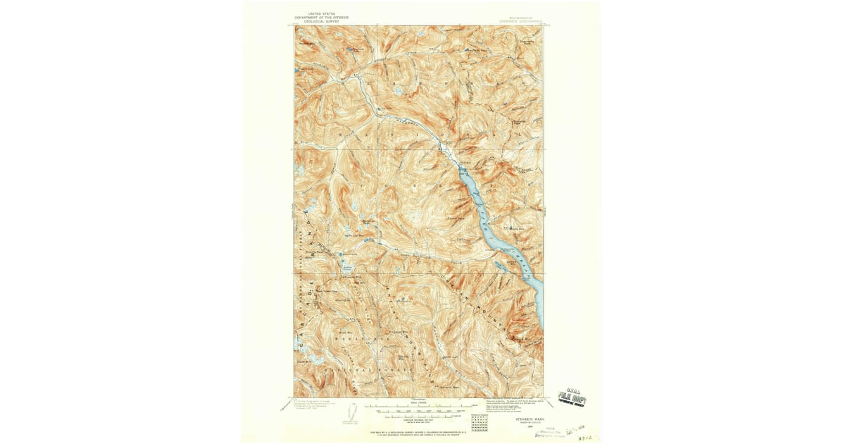 Old Maps of Domke Lake Resort, WA for Genealogy | Pastmaps