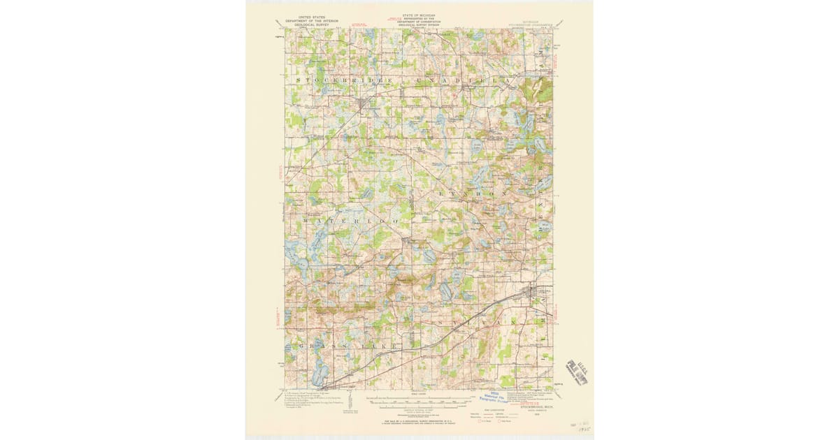 Old Maps of Jackson County, MI | Pastmaps