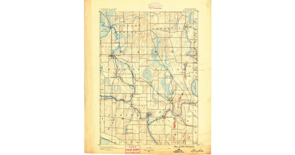 1800s (19th Century) Maps of Milton, WI | Pastmaps