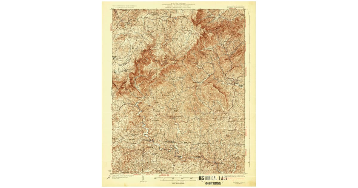 1930s Maps of Patrick County, VA | Pastmaps