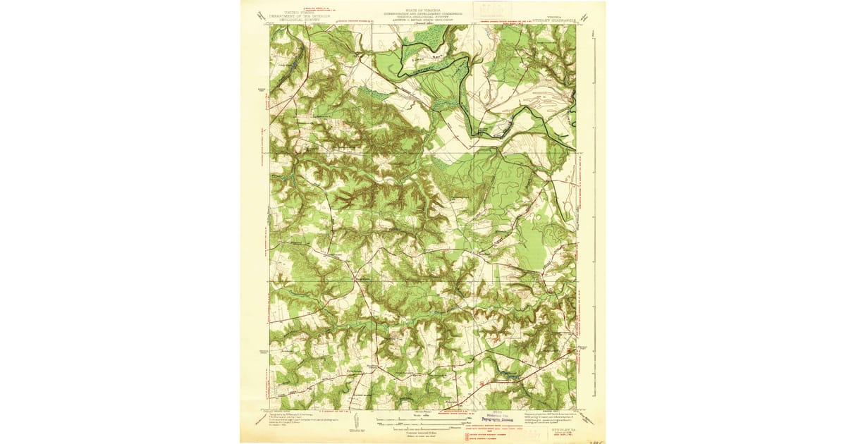 1900s (20th Century) Maps of Heatherwood, Hanover County | Pastmaps