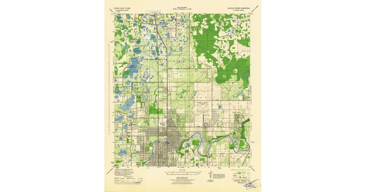 Old Maps of Altamonte Heights, Tampa | Pastmaps