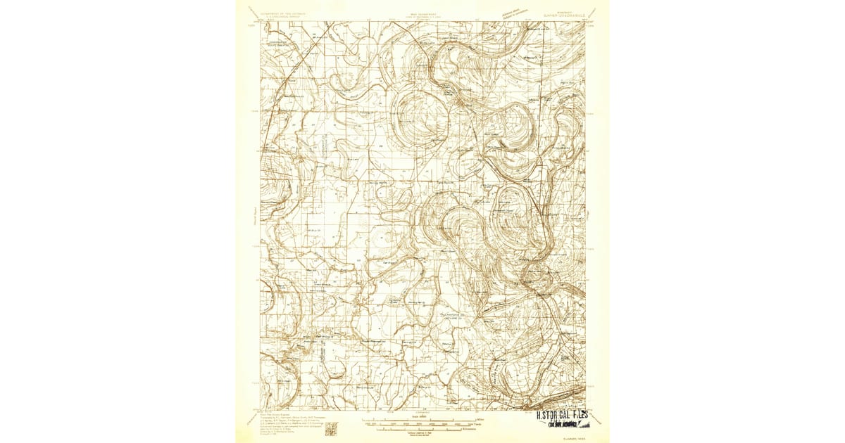 1931 Map of Sumner, MS — High-Res | Pastmaps