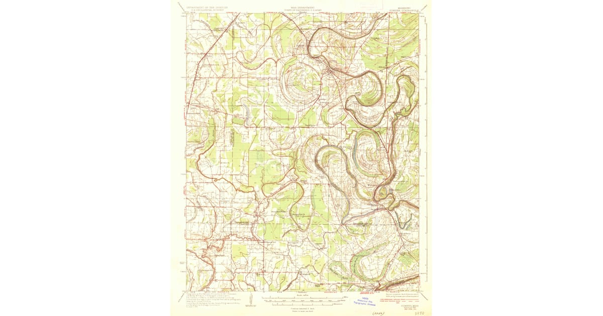 1935 Map of Sumner, MS — High-Res | Pastmaps