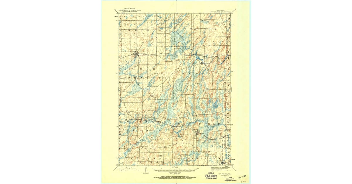 1900-1909 Maps of Seminary Springs, Burke | Pastmaps