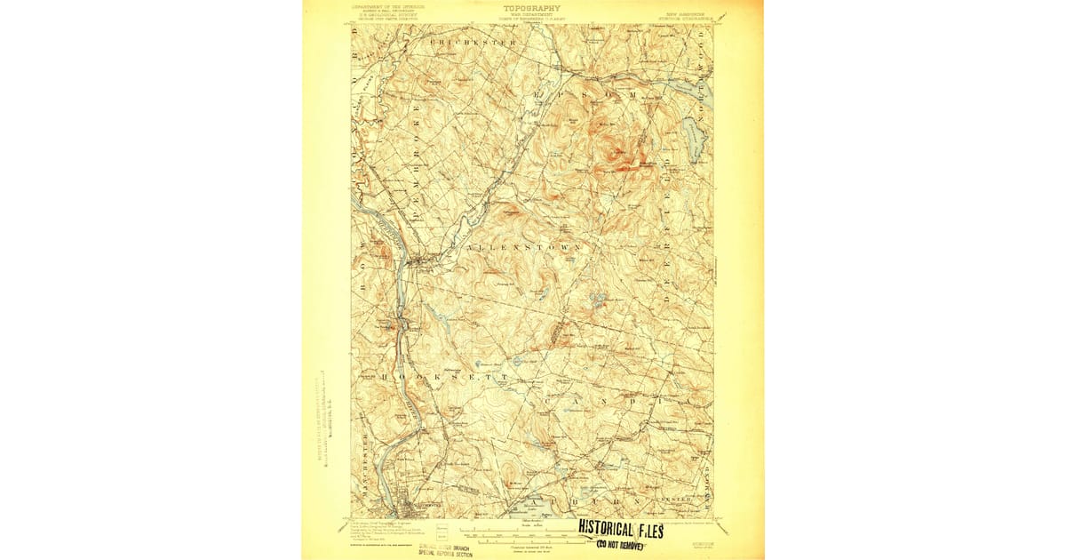 Old Maps of Bow, NH for Genealogy | Pastmaps