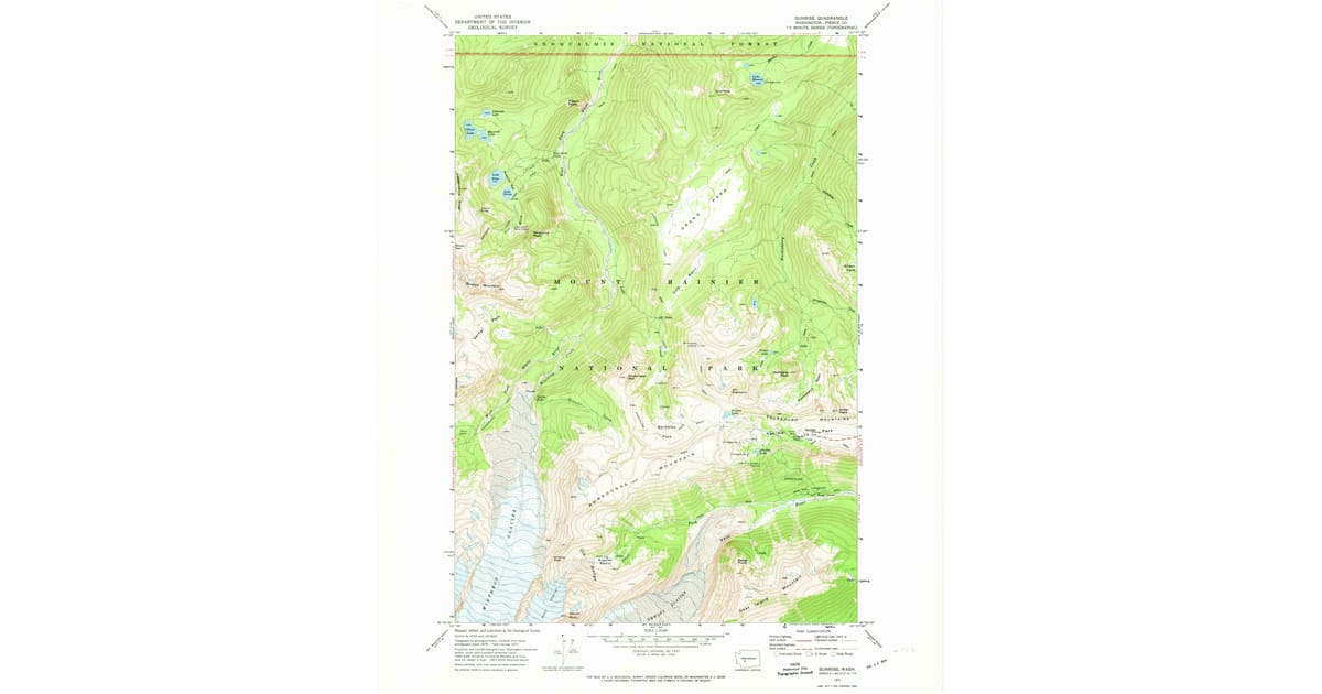 1970s Maps of Pierce County, WA | Pastmaps