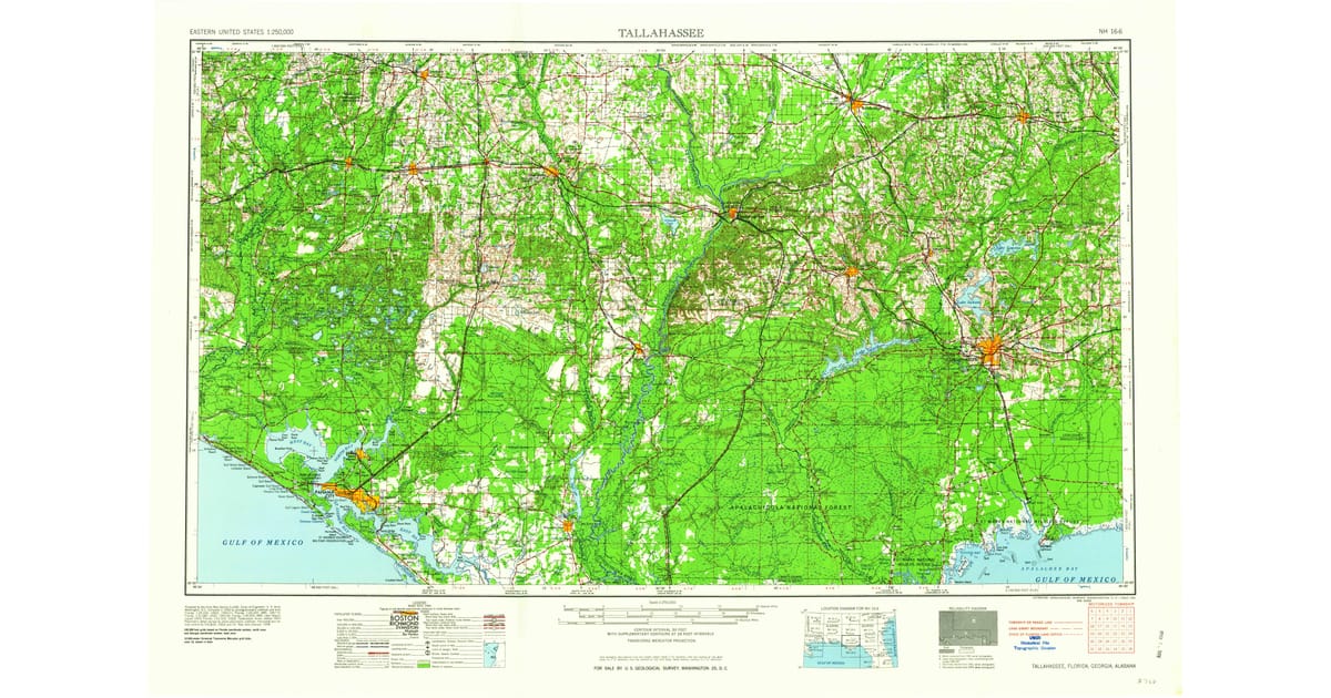 1960s Maps of Cairo, GA | Pastmaps