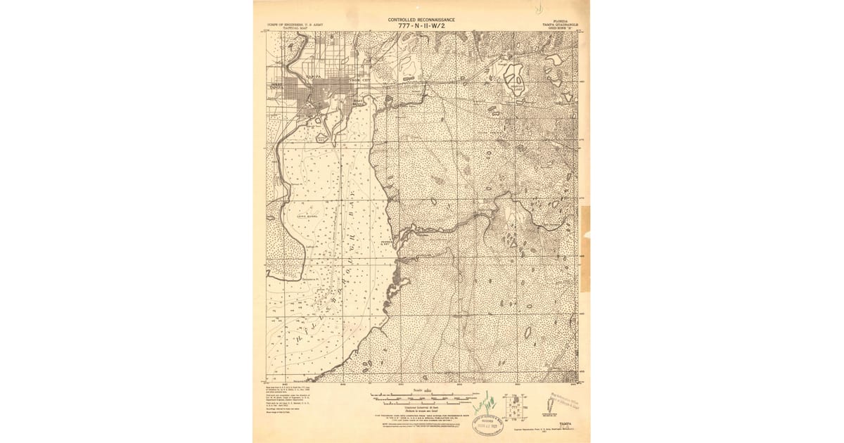 1920s Maps of Colonial Hills, Hillsborough County | Pastmaps