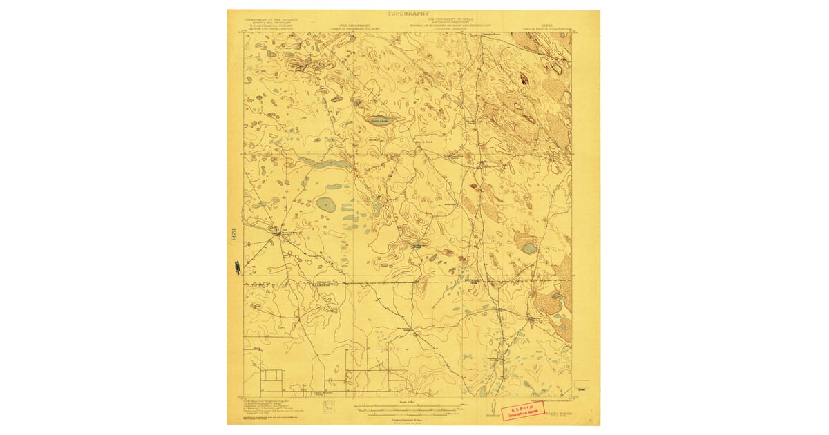Old Maps of Willacy County, TX | Pastmaps