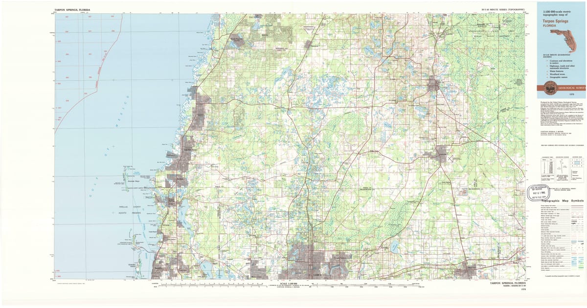 1970s Maps of Westchase, FL | Pastmaps
