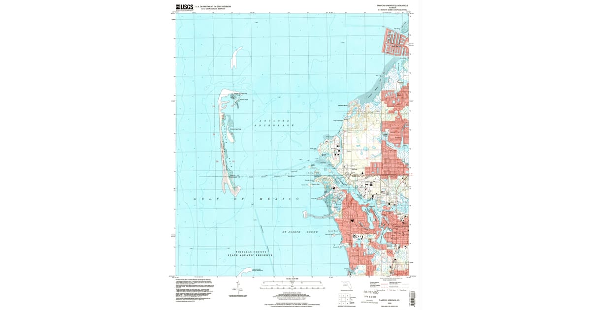1990s Maps of Pasco County, FL | Pastmaps
