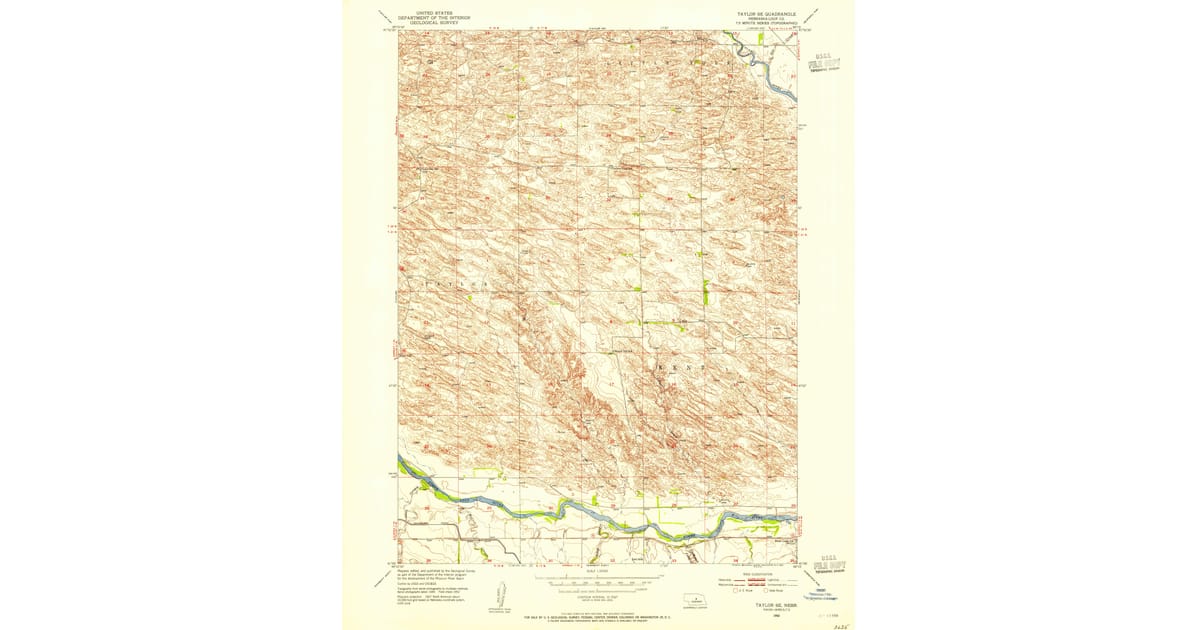 Old Historical Maps of Aggies Acres, NE | Pastmaps