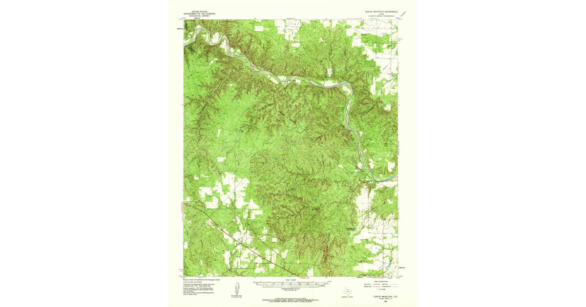 1960s Maps of Foard County, TX | Pastmaps