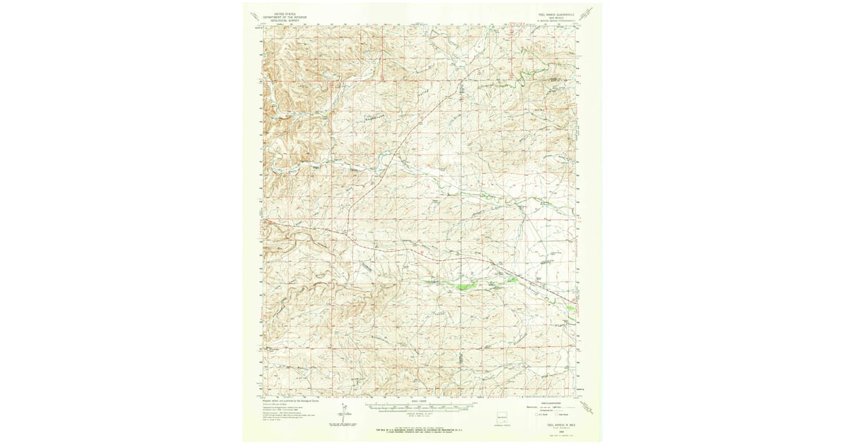 1960s Maps of Ed, Edd n Eddy's Backyard, NM | Pastmaps