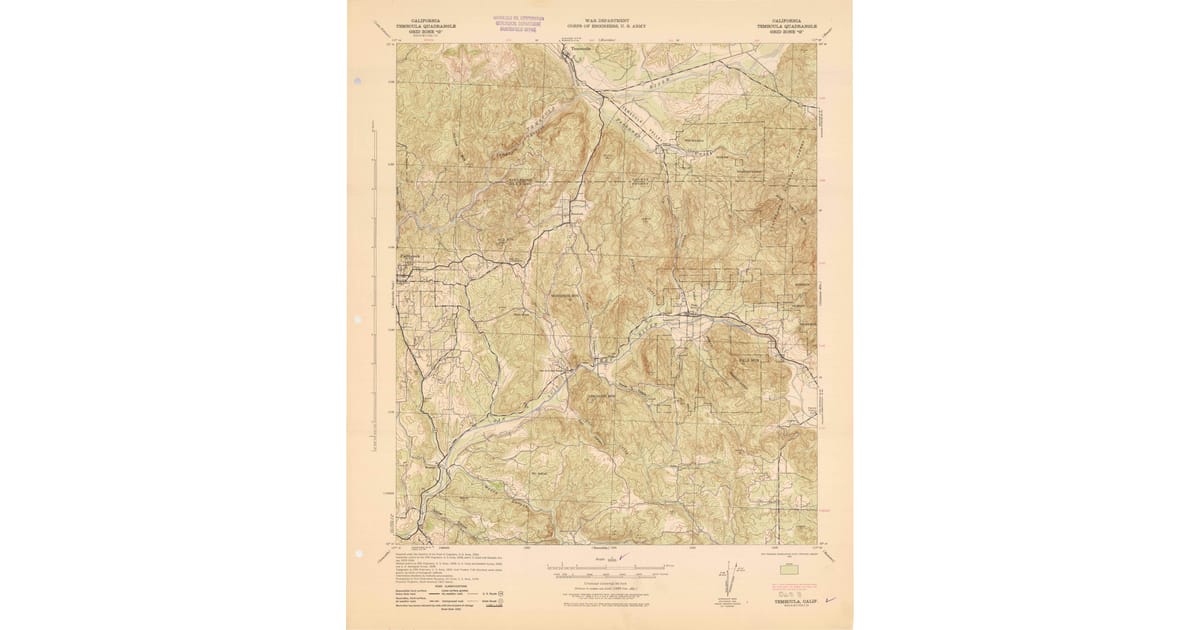 1940s Maps of Rancho West, Old Town | Pastmaps