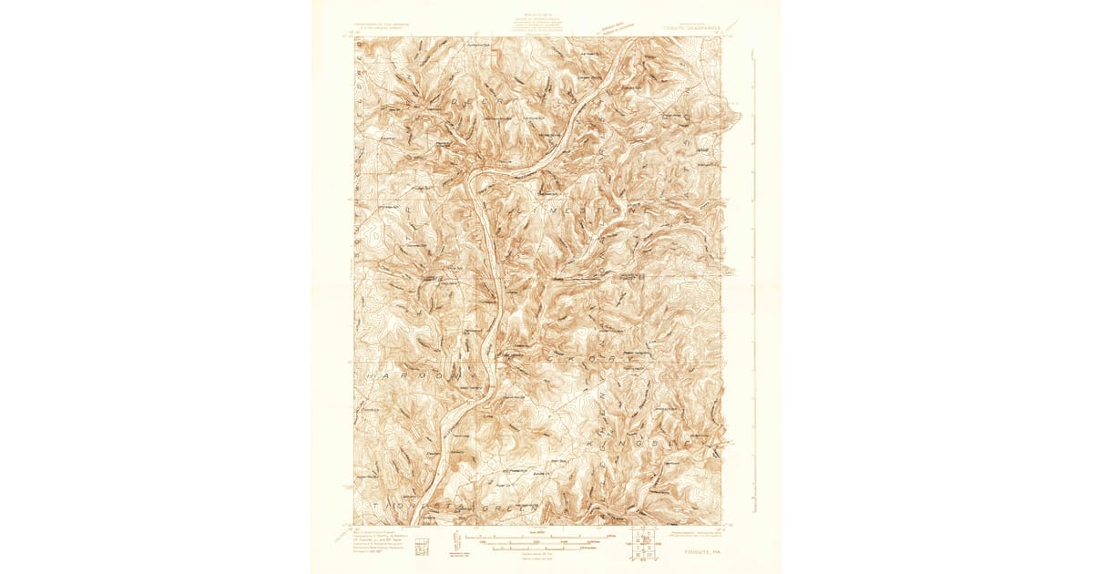 Old Maps of Southwest Township, PA | Pastmaps