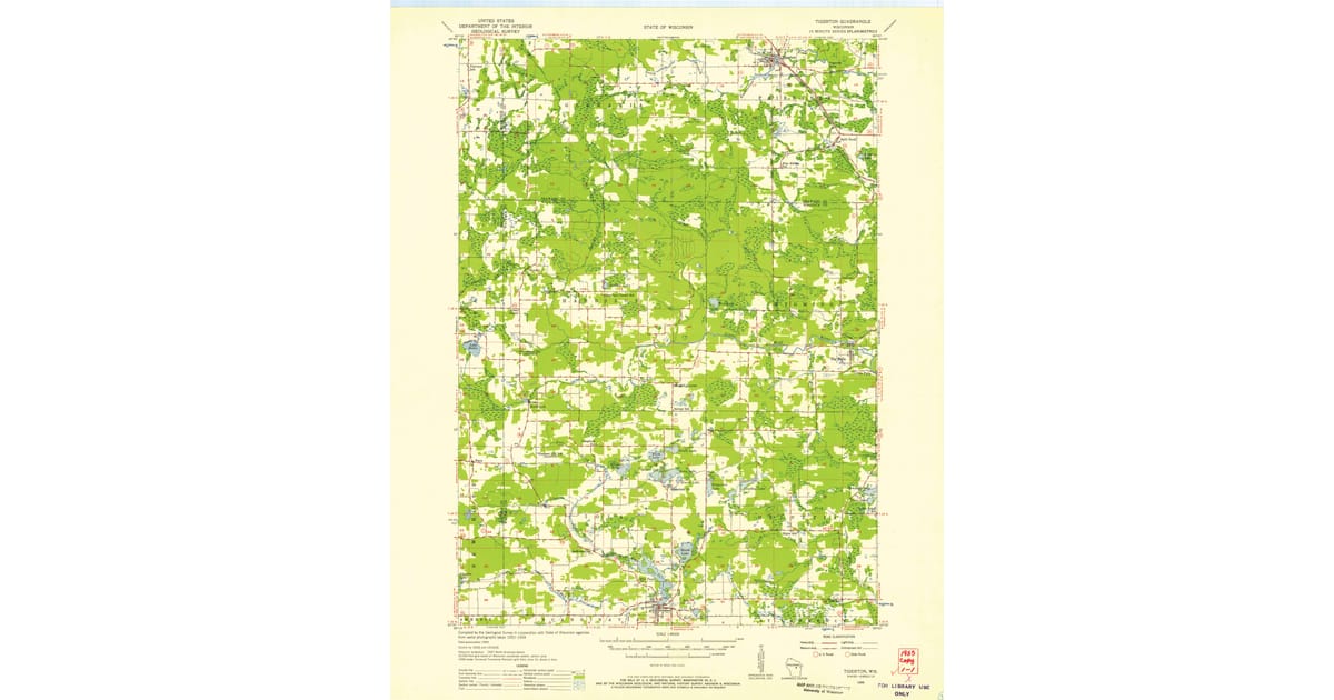 Old Maps of Portage County, WI for Metal Detecting | Pastmaps