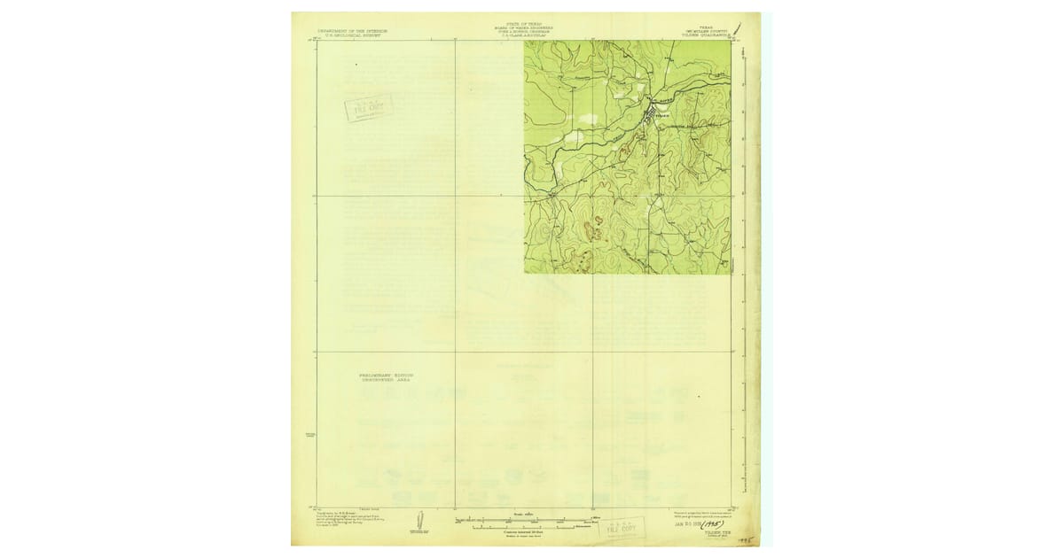 1930s Maps of McMullen County, TX | Pastmaps