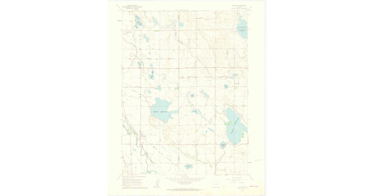 1960s Maps of Windsor, CO | Pastmaps