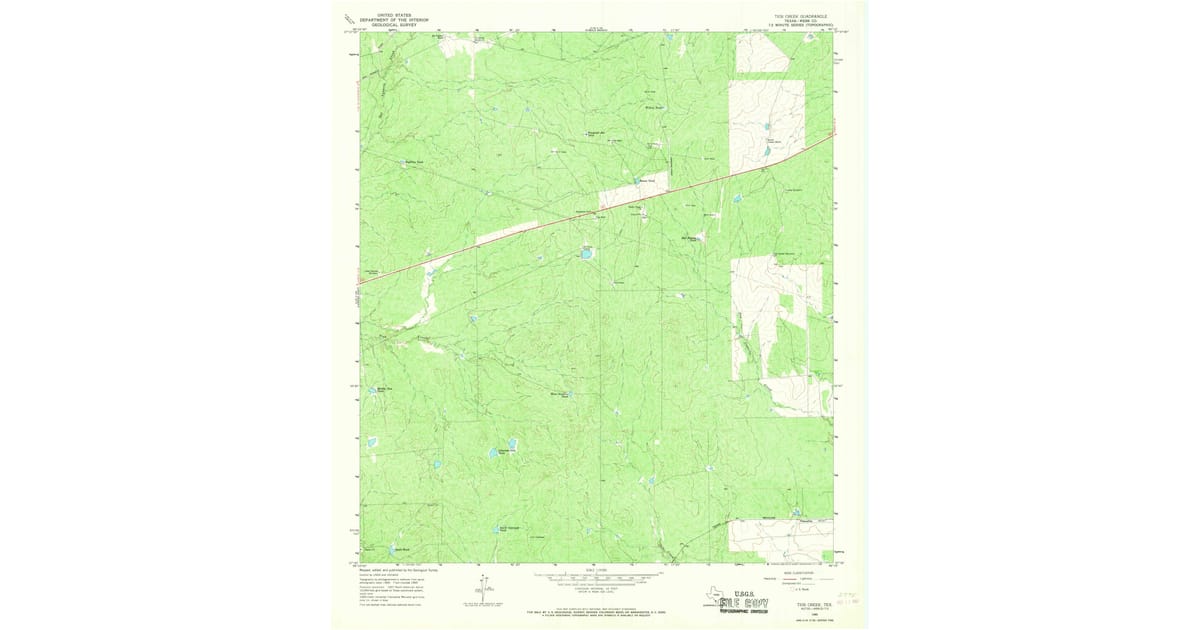 1960s Maps of La Coma Colonia, TX | Pastmaps