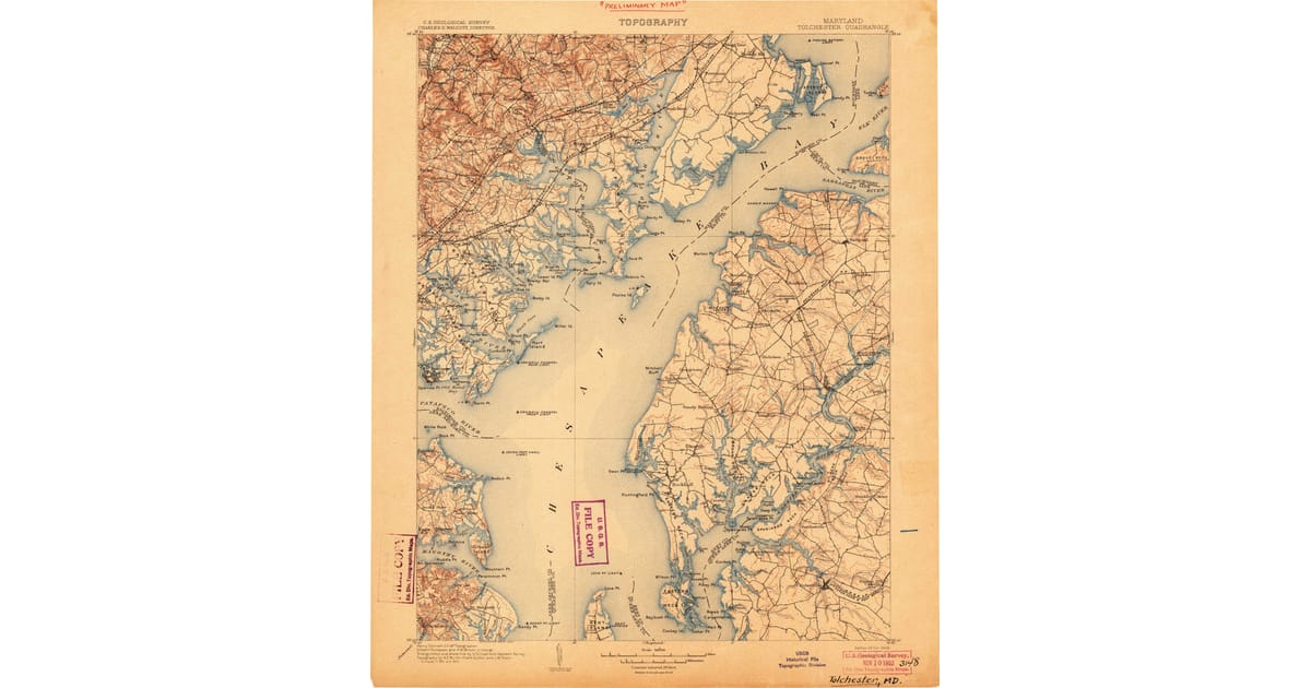 1900s (20th Century) Maps of waveland farm, Anne Arundel County | Pastmaps