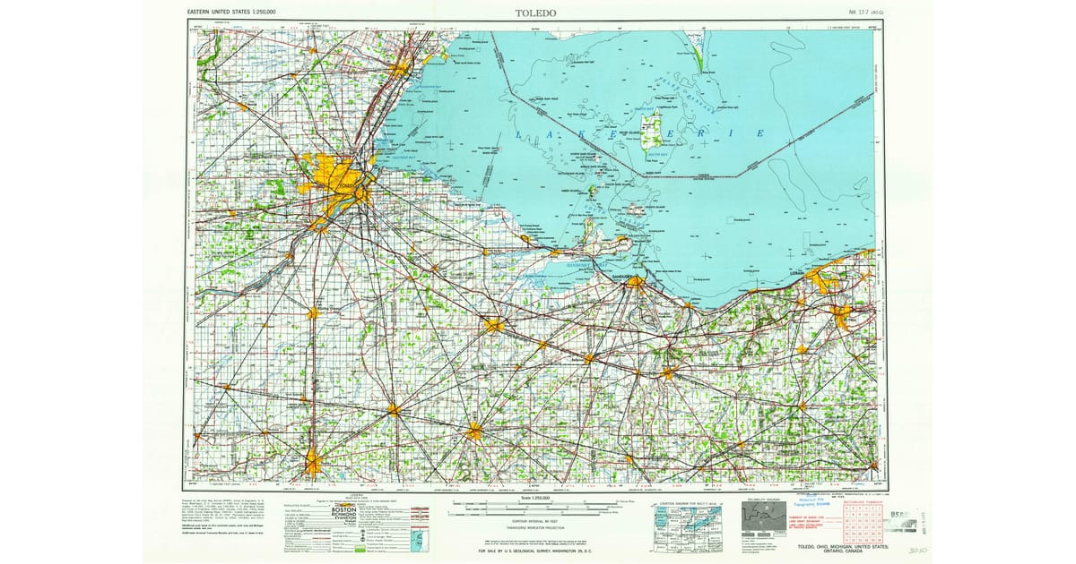 1960s Maps of Neapolis, OH | Pastmaps