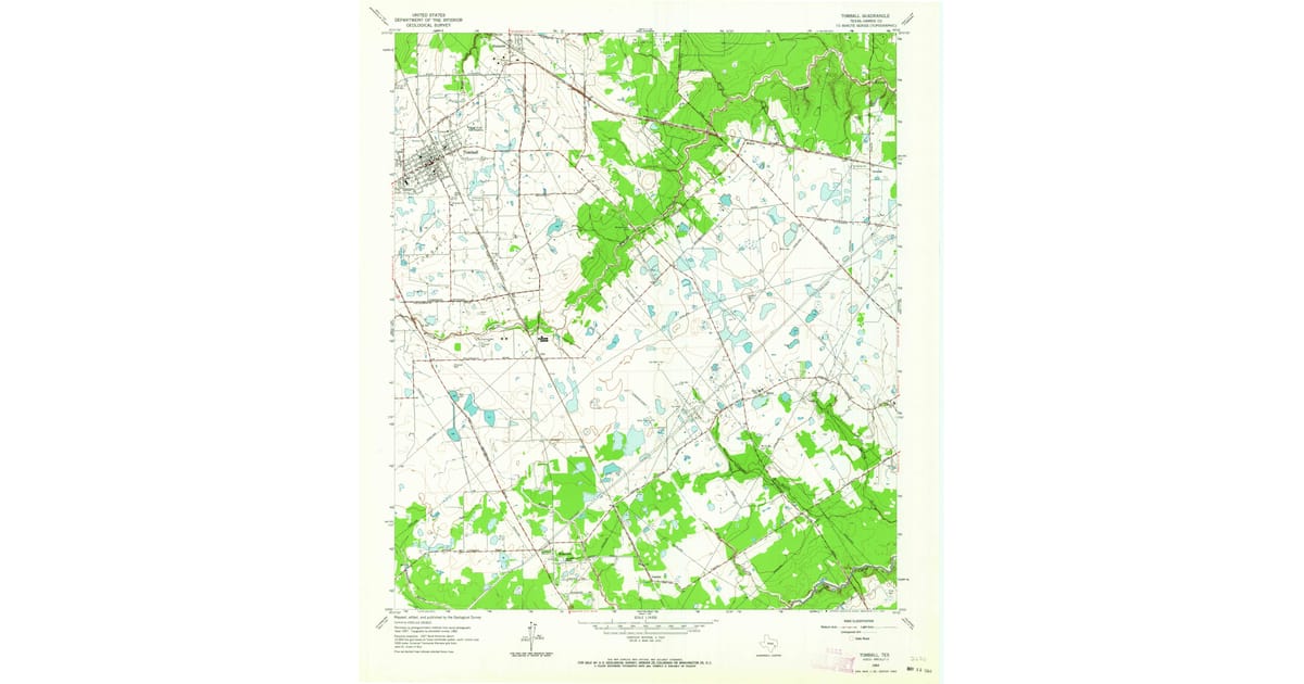 1960s Maps of Winterhaven, Harris County | Pastmaps