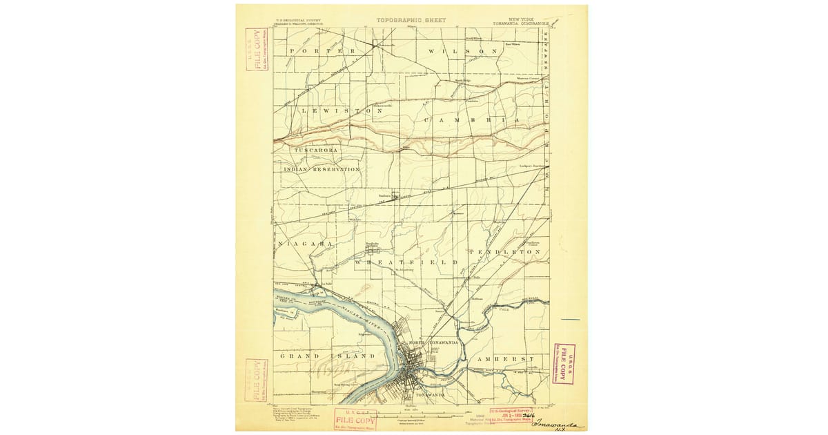 1900s (20th Century) Maps of Tonawanda, NY | Pastmaps