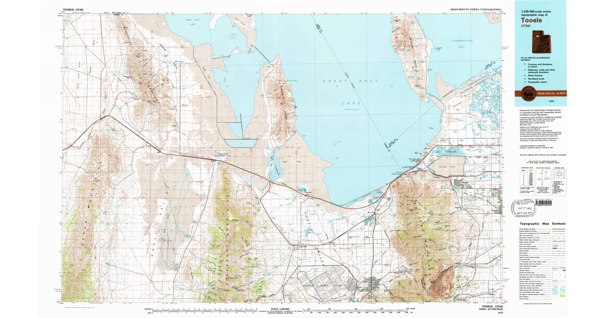 1970s Maps of Suntree Meadows, West Jordan | Pastmaps
