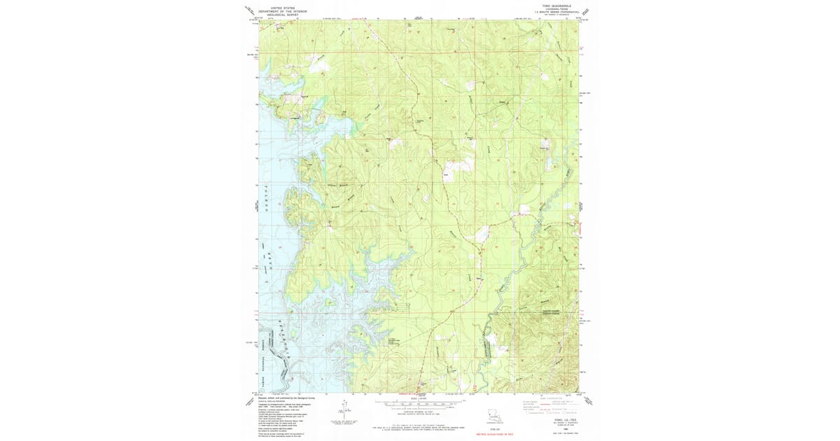 1980s Maps of Clare, LA | Pastmaps