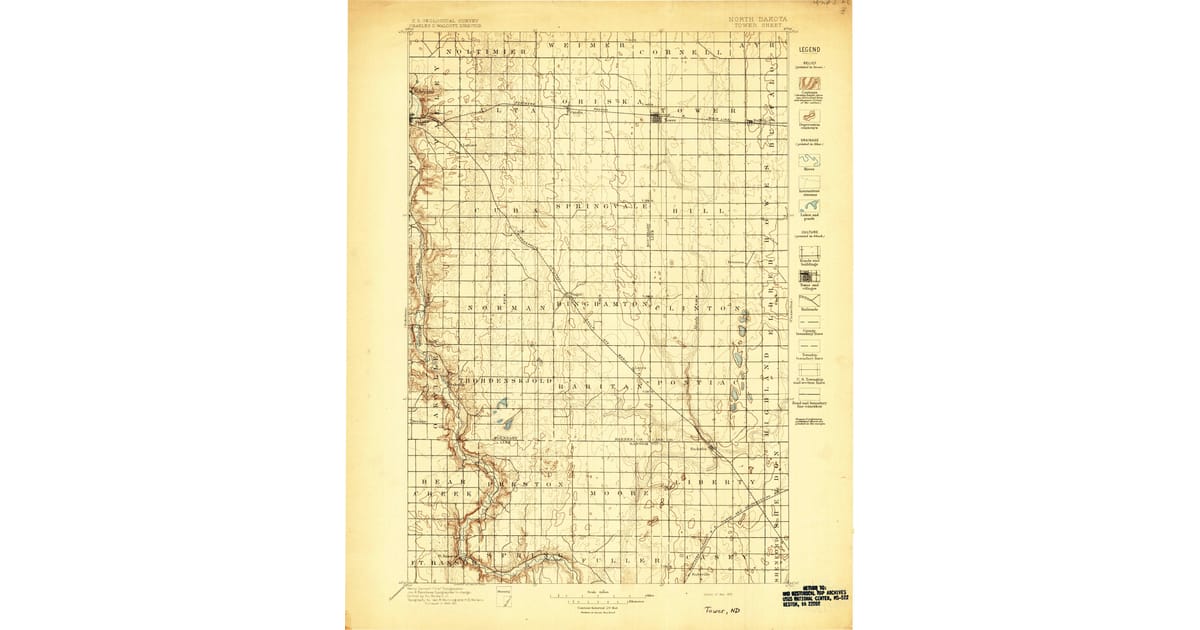 1890s Maps of Barnes County, ND | Pastmaps