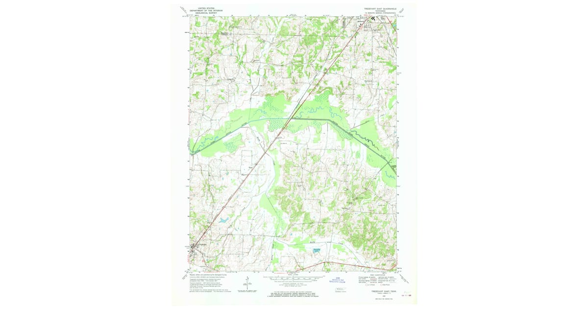 1960s Maps of Enon, TN | Pastmaps
