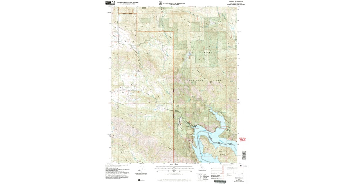 2004 Map of Trimmer, Fresno County, CA — High-Res | Pastmaps