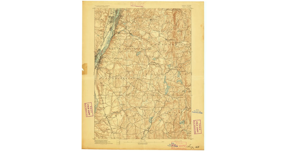1800s (19th Century) Maps of Rensselaer, NY | Pastmaps