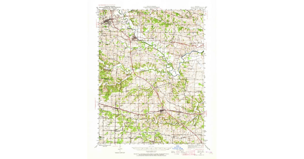 1940s Maps of Warren County, MO | Pastmaps
