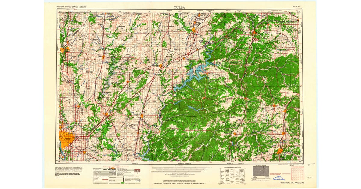 1960s Maps of Centerton, AR | Pastmaps