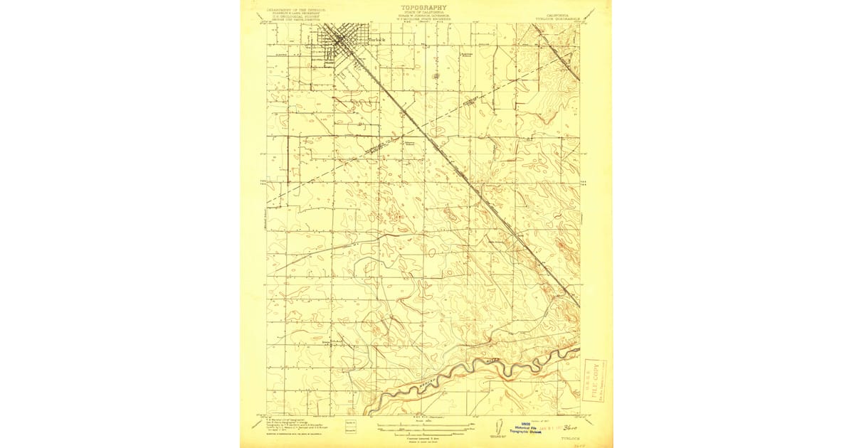 Old Maps of Delhi, CA | Pastmaps