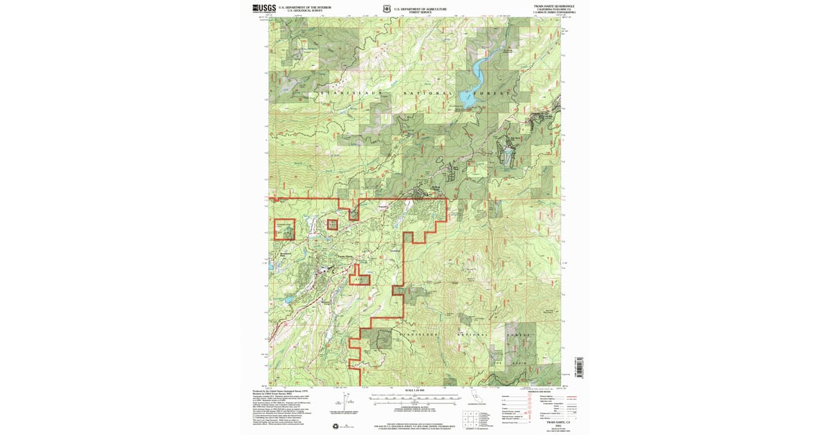 2000s (21st Century) Maps of Cedar Rock Lodge, CA | Pastmaps
