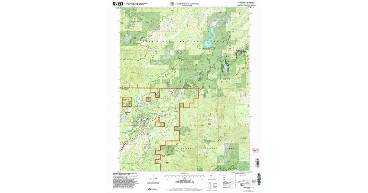 2000-2009 Maps of Long Barn, CA | Pastmaps