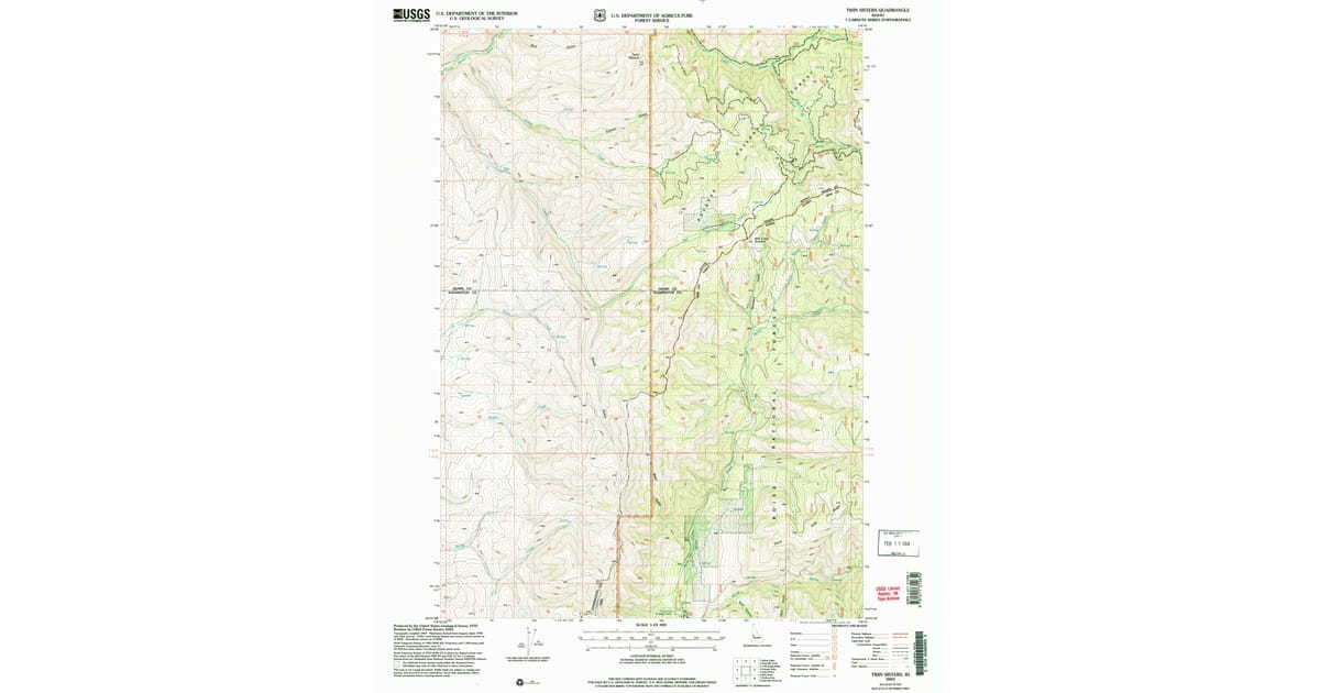 2000s (21st Century) Maps of Gem County, ID | Pastmaps