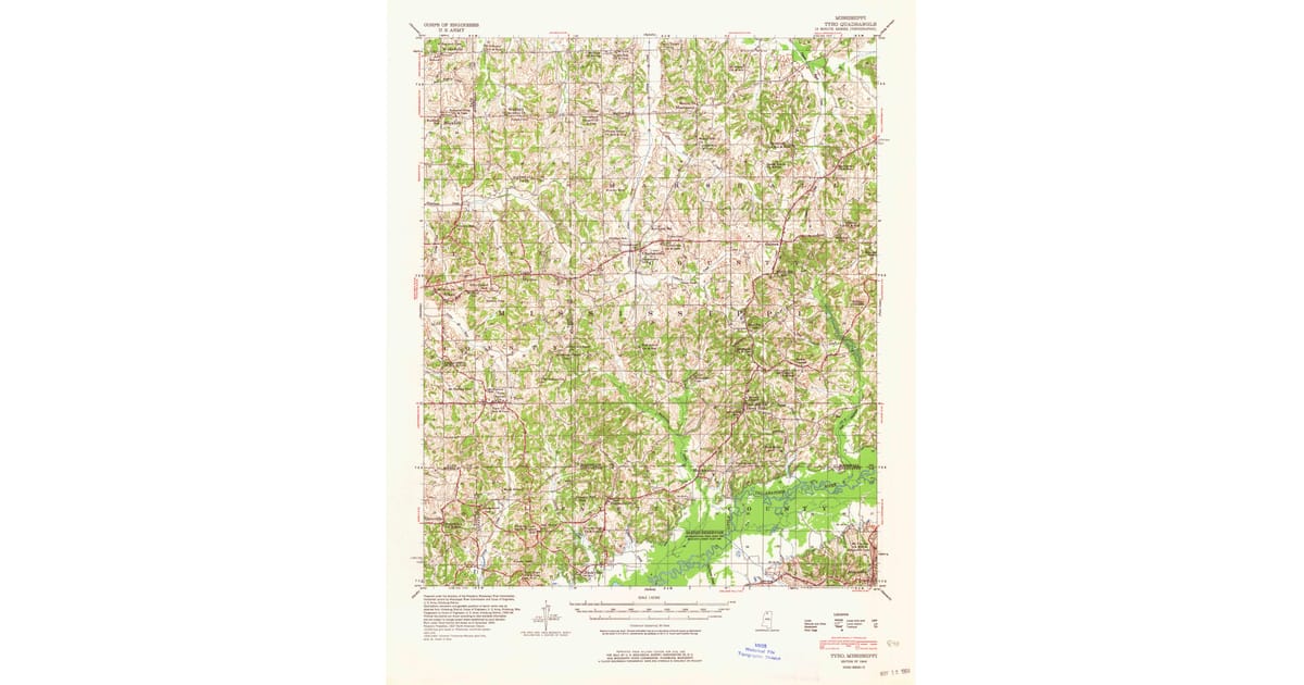 Old Maps of Orion, MS | Pastmaps